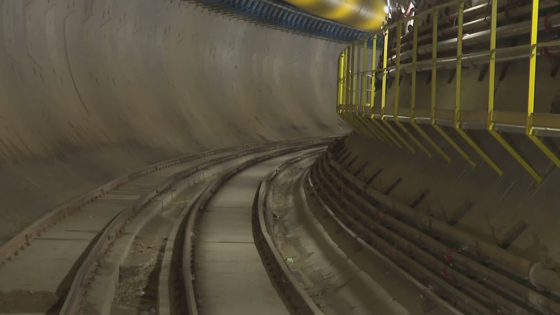 Le nostre telecamere nel tunnel Tav sotto Firenze - Toscana Tv