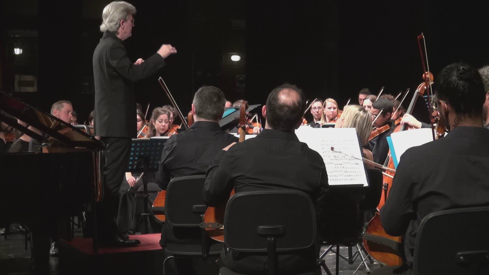 L'ORCHESTRA LEONORE E IL PIANISTA MALOFEEV AL POLITEAMA - Toscana Tv