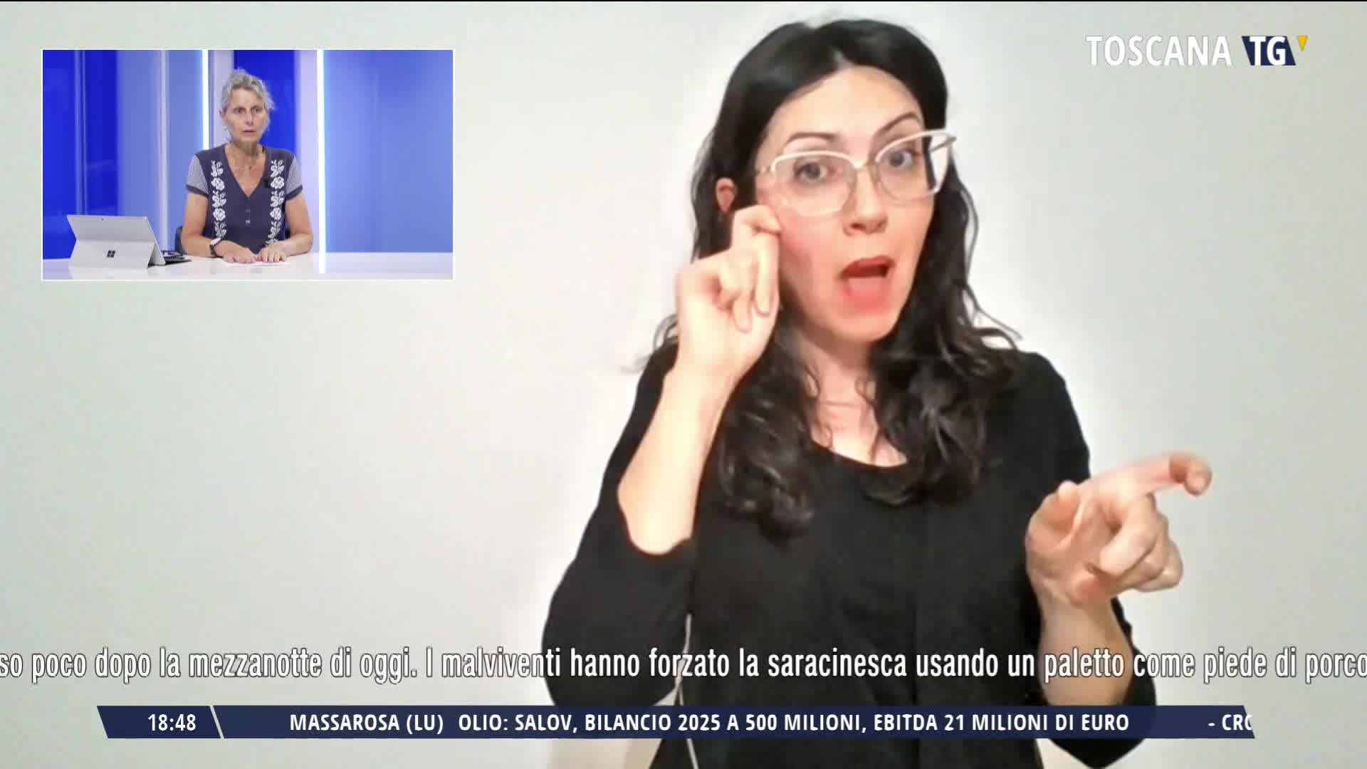 TG per sordi del 10/06/2026 - Toscana Tv